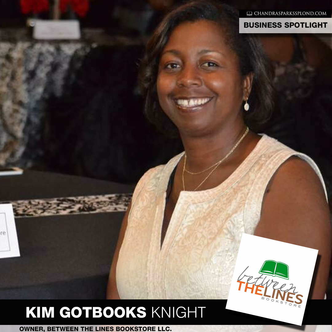 Kim GotBooks Knight Talks Between the Lines Bookstore