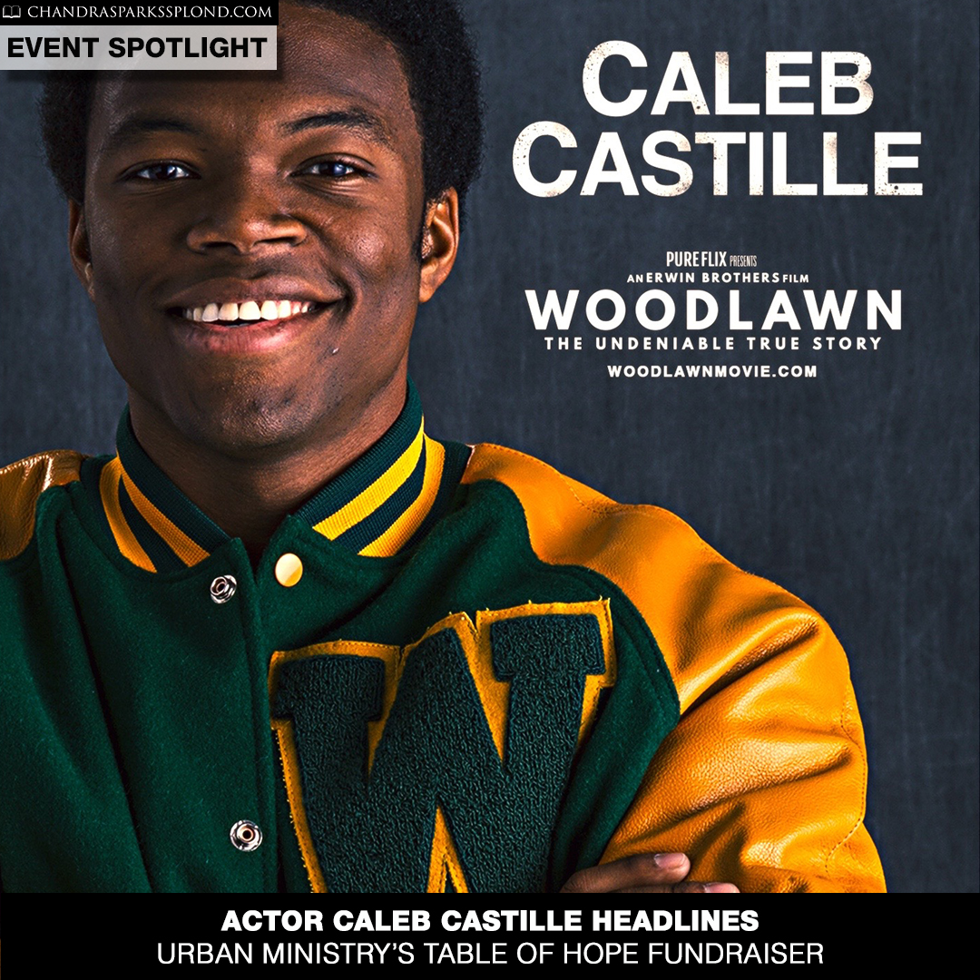 Actor Caleb Castille Headlines Urban Ministry's Table of Hope Fundraiser