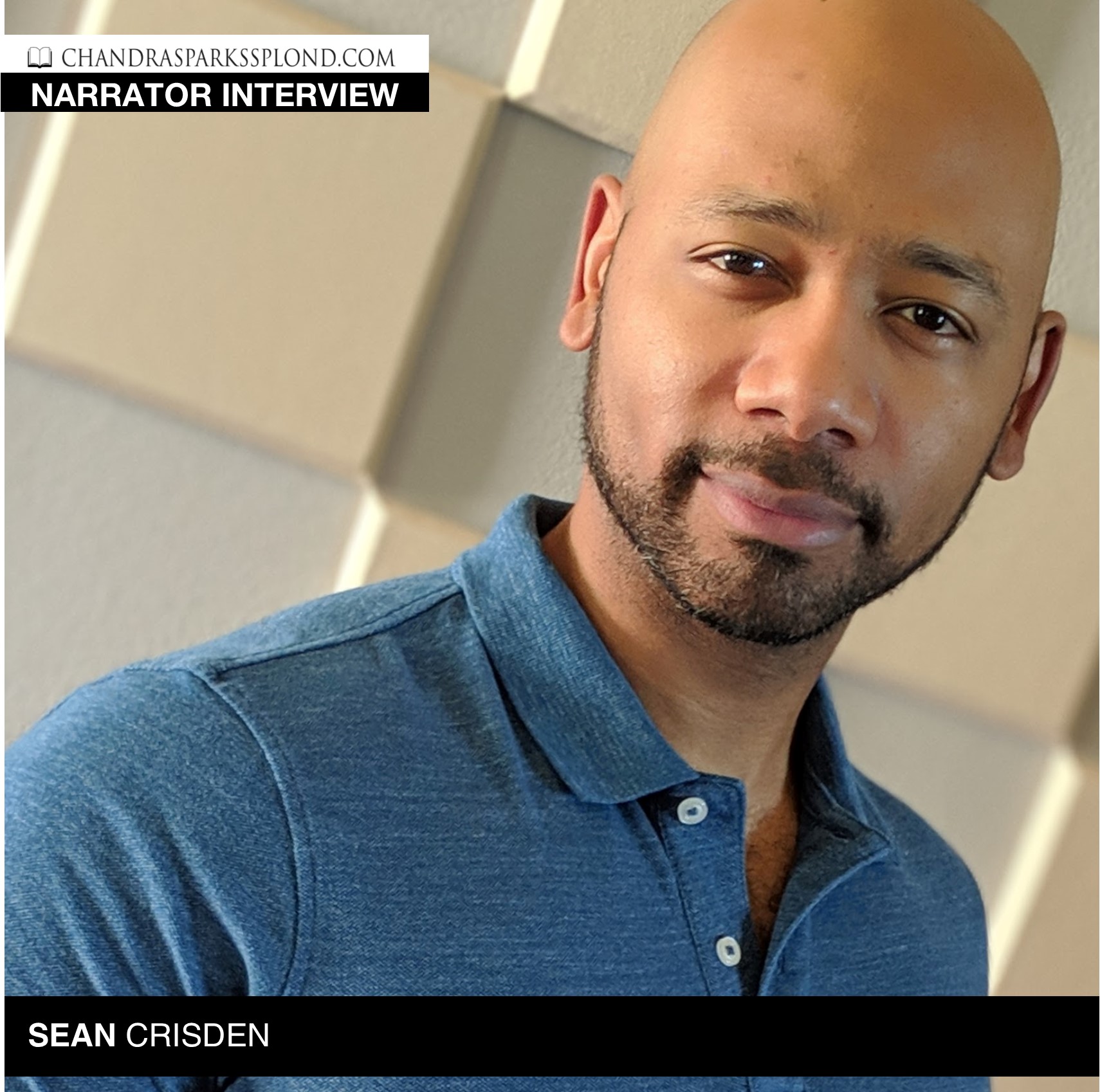 Voice Talent Sean Crisden Shares His Amazing Gift with Readers